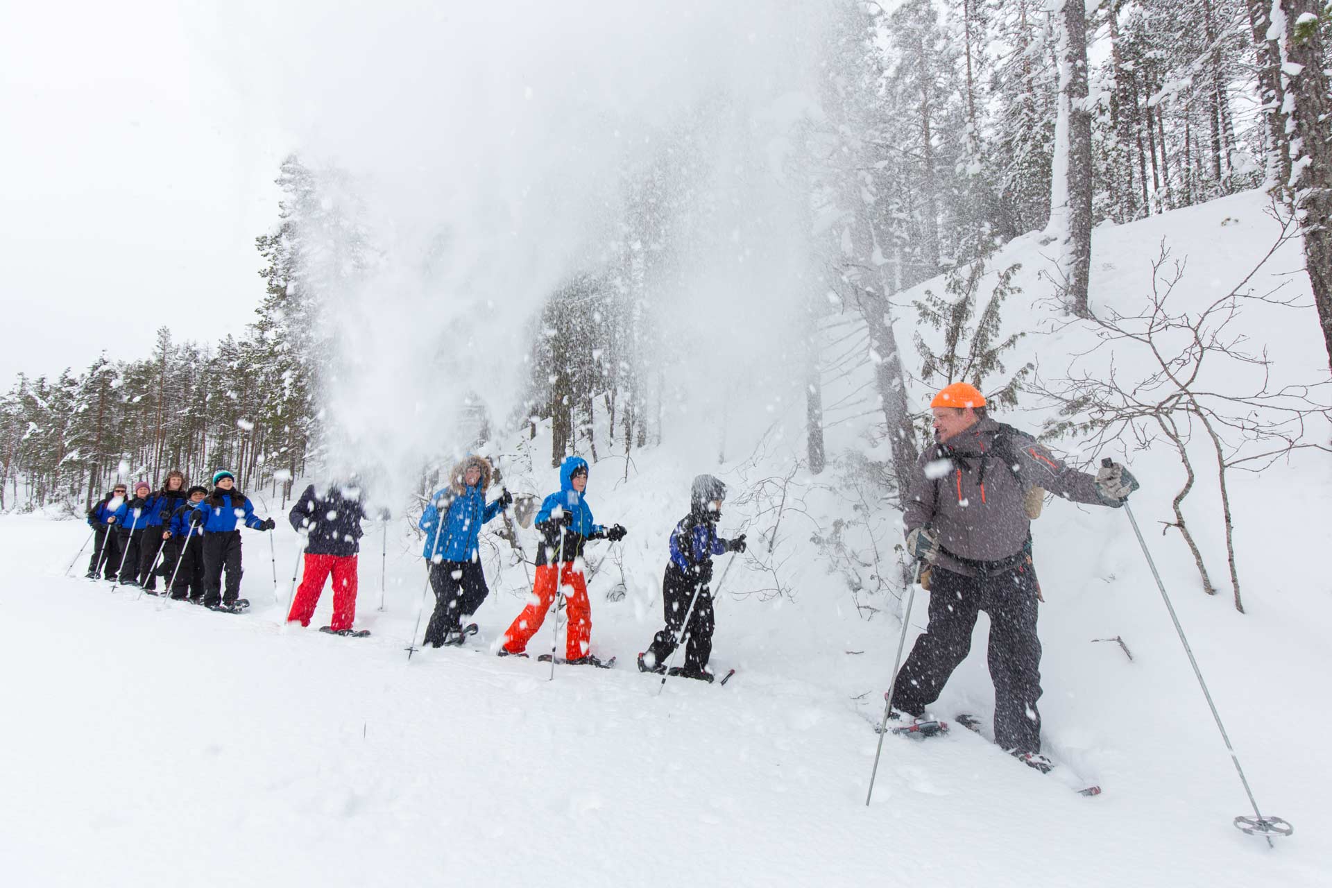Guided winter holidays in Finland